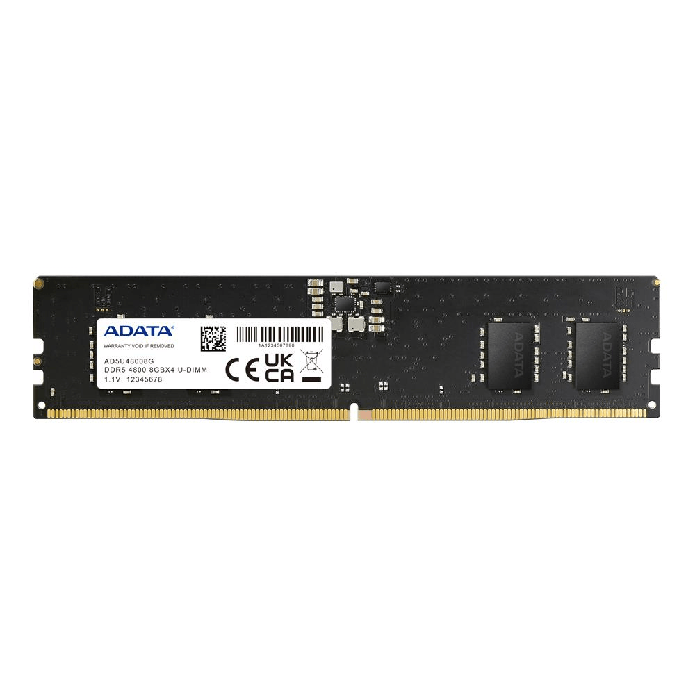 Buy ADATA AD5U48008G-B ECC Memory Module 8GB DDR5 4800MHz – Vortec
